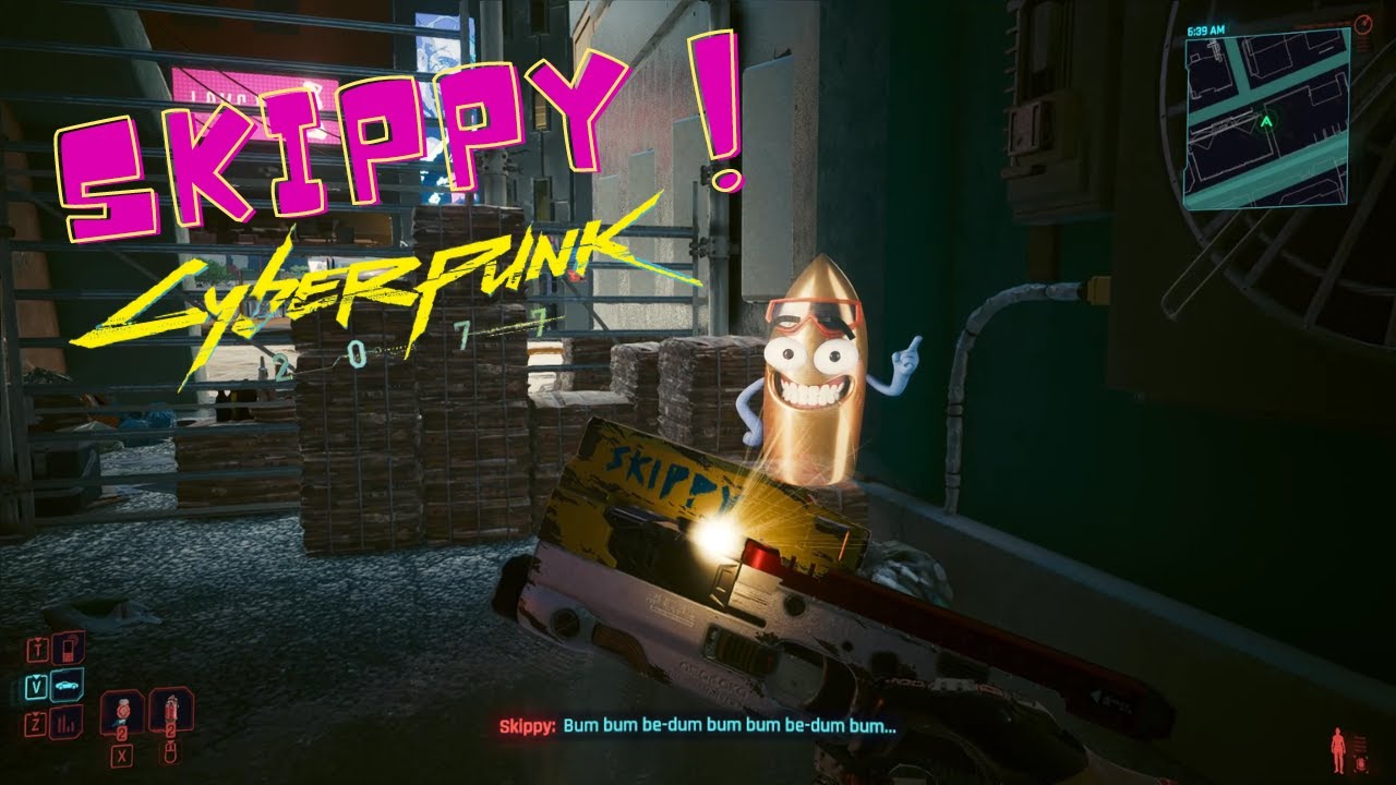 Cyberpunk 2077 : Skippy Location Early Game - YouTube