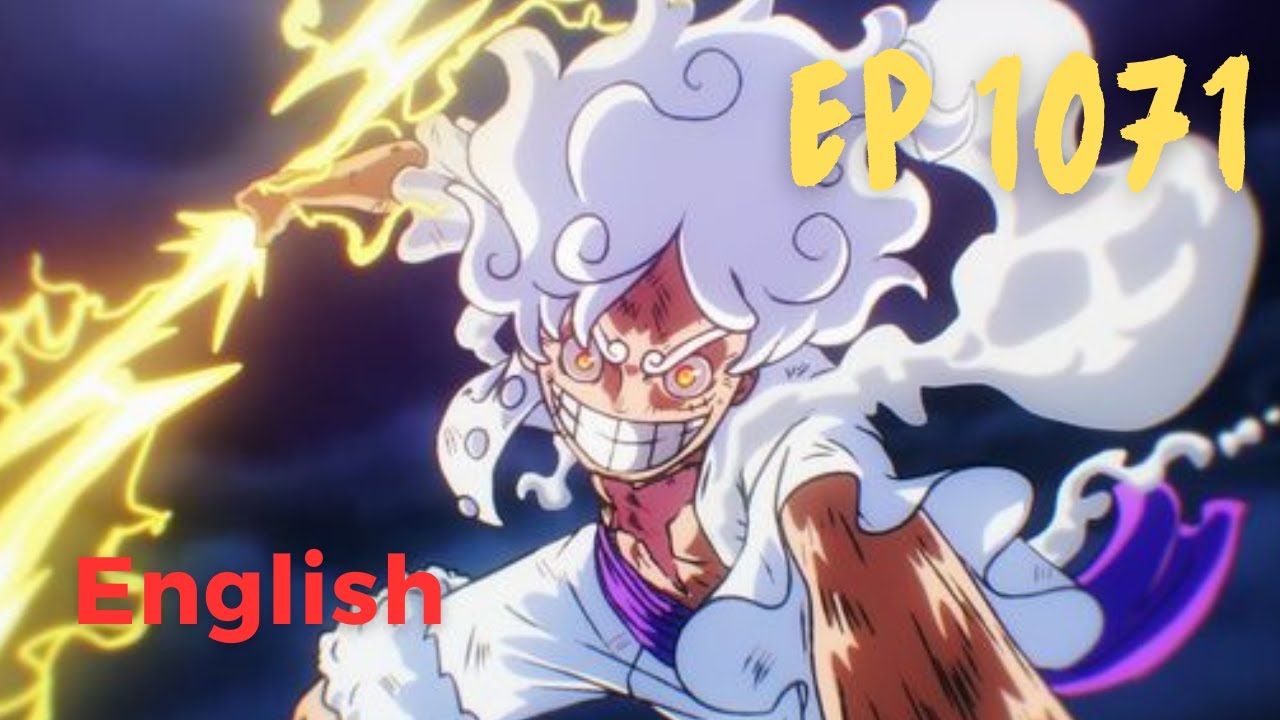 One Piece Episode 1071 English | Luffy awakens Gear 5 Vs Kaido (Part 1 ...