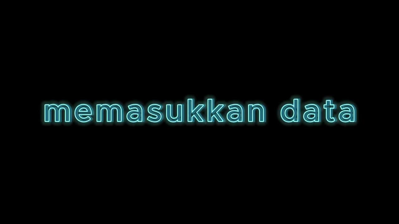 tugas membuat database, table, dan memasukkan data kedalam table - YouTube