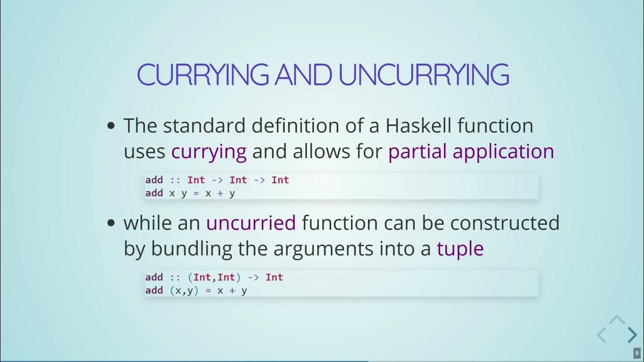 Haskell Course For Beginners Higher Order Functions Youtube
