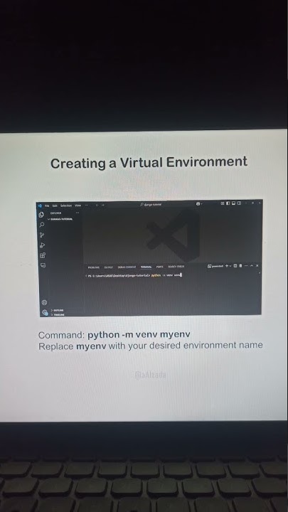 Day 3: Setting up Virtual Environment Django #python #WebDeveloment #coding #tech # ...