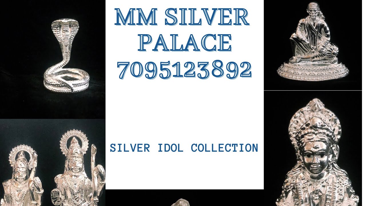వెండి విగ్రహాలు - M.M Silver Palace - YouTube