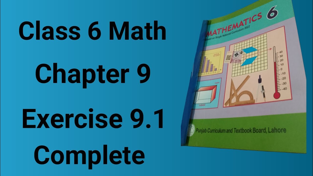 Class 6 Math Ch 9 Ex 9.1( complete)|Class 6 Math Unit 9 Ex 9.1#mathematician#math #mathematics ...
