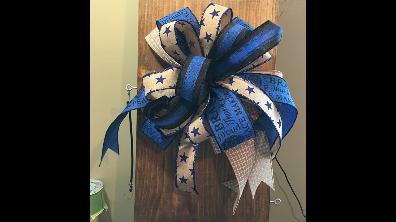 Making A Bow With The Bowdabra Bowmaker Using 4 Ribbons YouTube