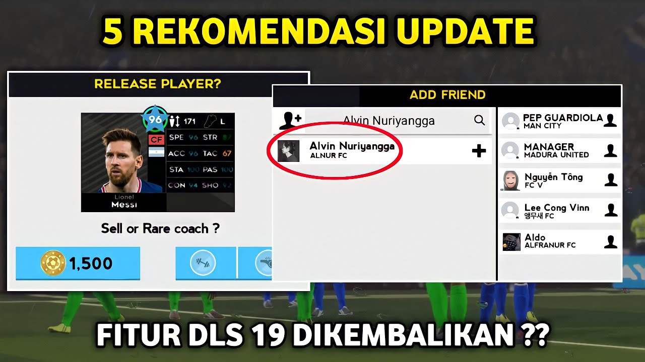 UPDATE DLS 2023 SEMOGA MUNCUL FITUR SEPERTI INI YANG SEBELUMNYA PERNAH ...