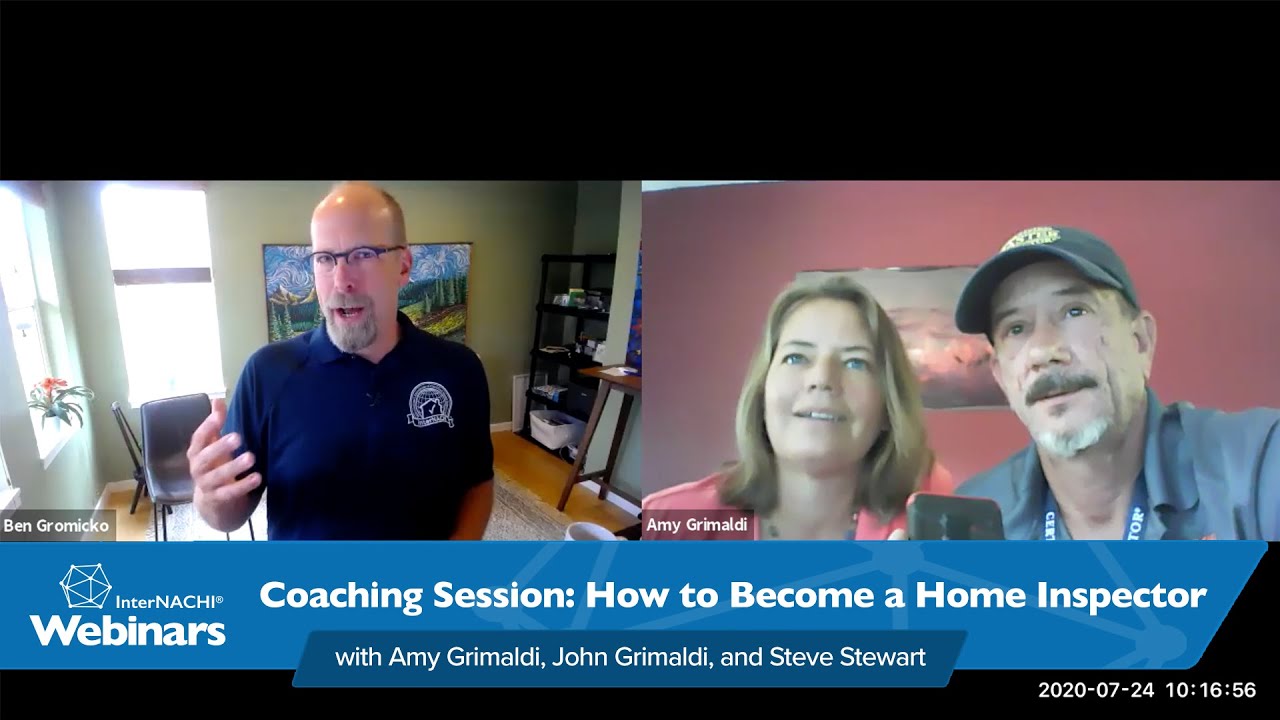 Coaching Session: How to Become a Home Inspector with Amy Grimaldi ...