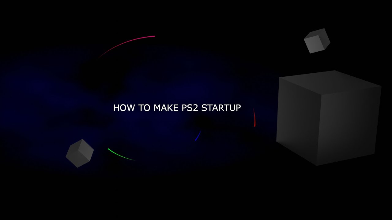 HOW TO MAKE PS2 STARTUP (BLENDER 3.3) - YouTube