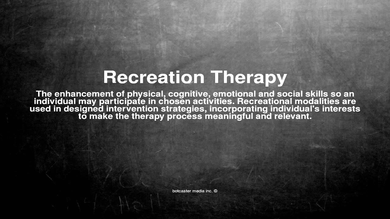 Medical Vocabulary What Does Recreation Therapy Mean YouTube medical-vocabulary-what-does-recreation-therapy-mean-youtube