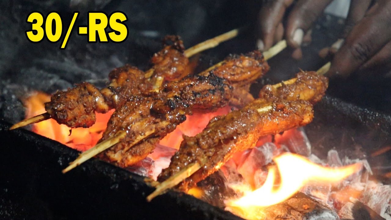 Best Place to Eat Chicken Chikulu | Chicken Tikka | Street Food India ...