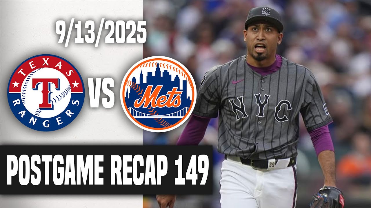Mets Fan Reaction Game 149 | TEX-3 NYM-2! MENDOZA WITH A POOR ...