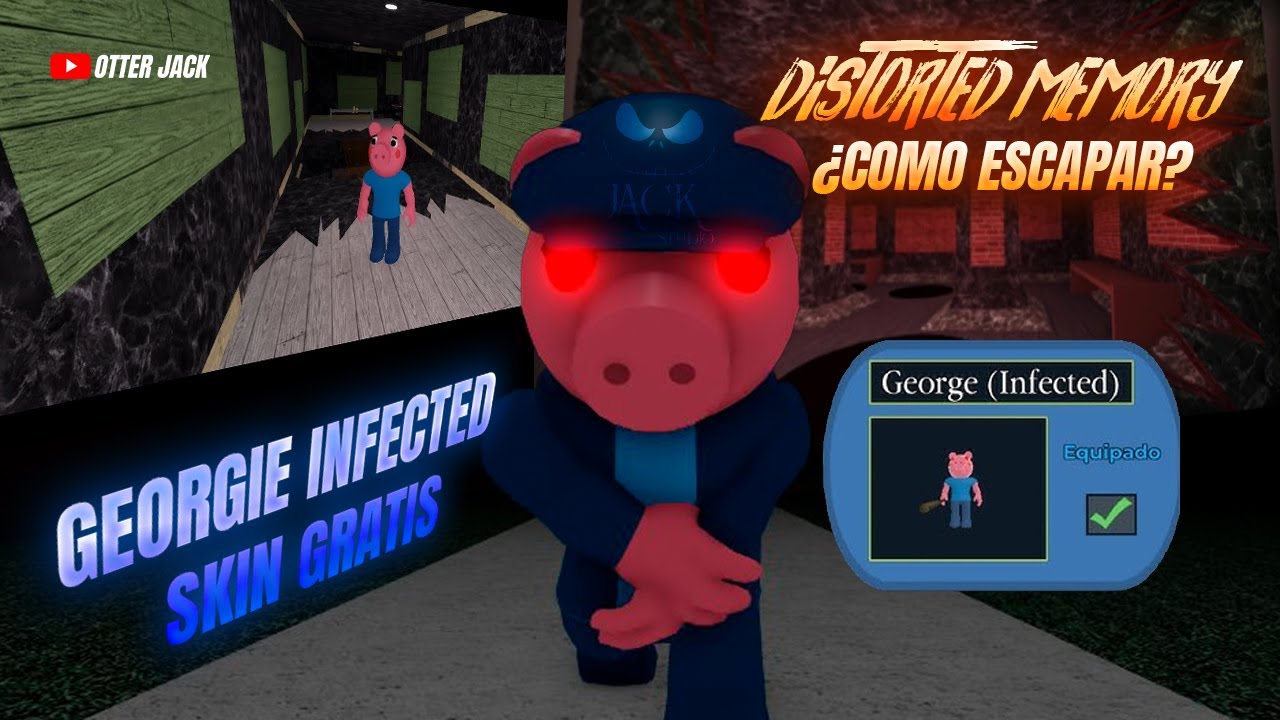 🔥COMO CONSEGUIR LA SKIN DE GEORGE INFECTED EN PIGGY BUT NOSTALGIA🤑 ...