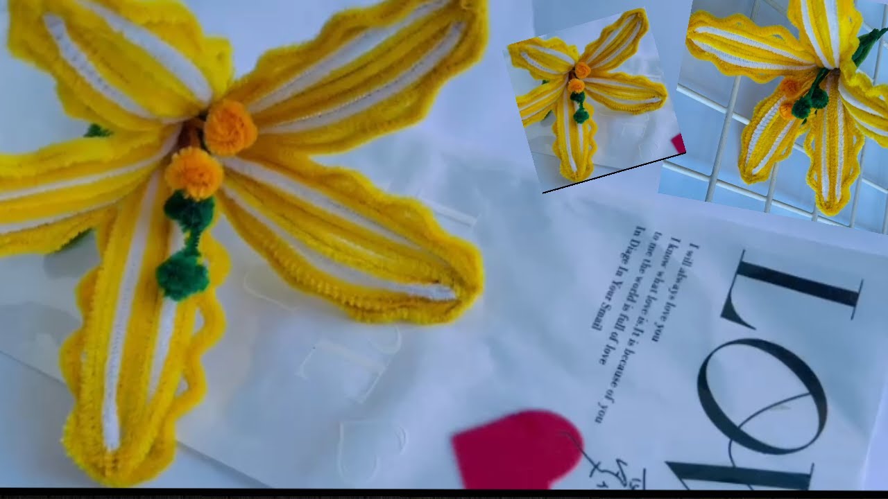 IDE JUALAN , TIPS MEMBUAT BUNGA KAWAT BULU/ HOW TO MAKE FLOWERS WITH ...