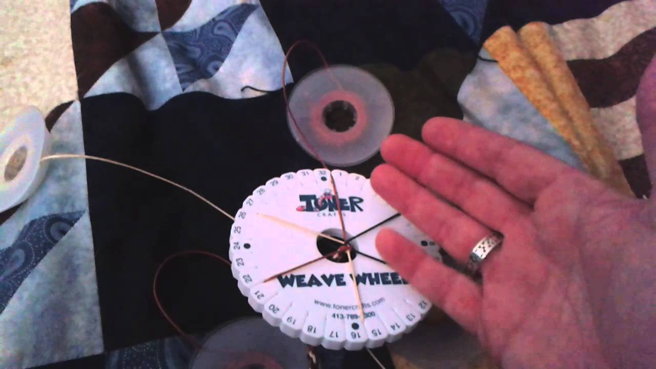 Kumihimo six strand braid - YouTube