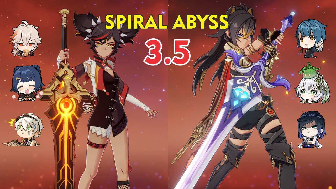 Xinyan & Dehya Burgeon Spiral Abyss Floor 12 V3.5 - YouTube