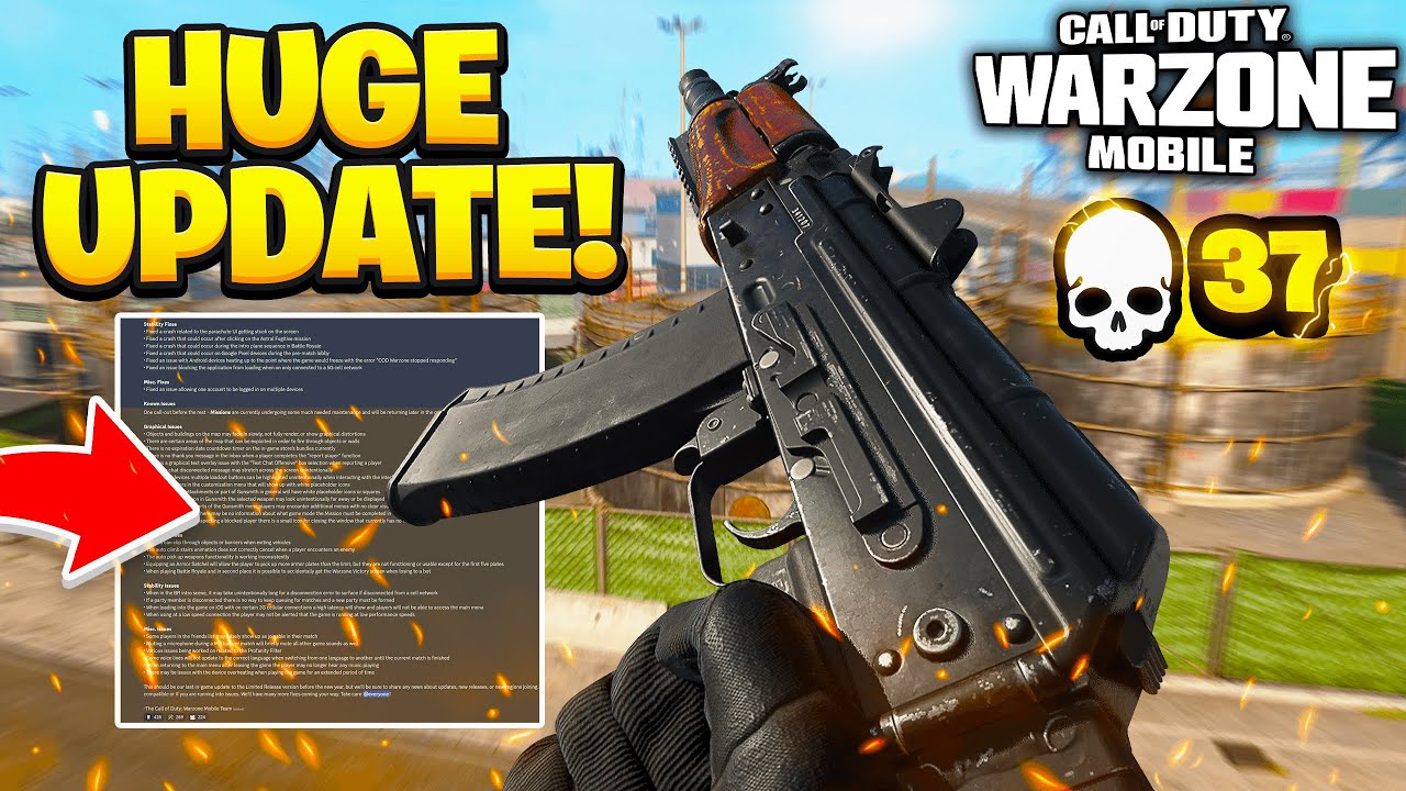 Warzone Mobile Update is INSANE! (MASSIVE PATCH for Warzone Mobile ...