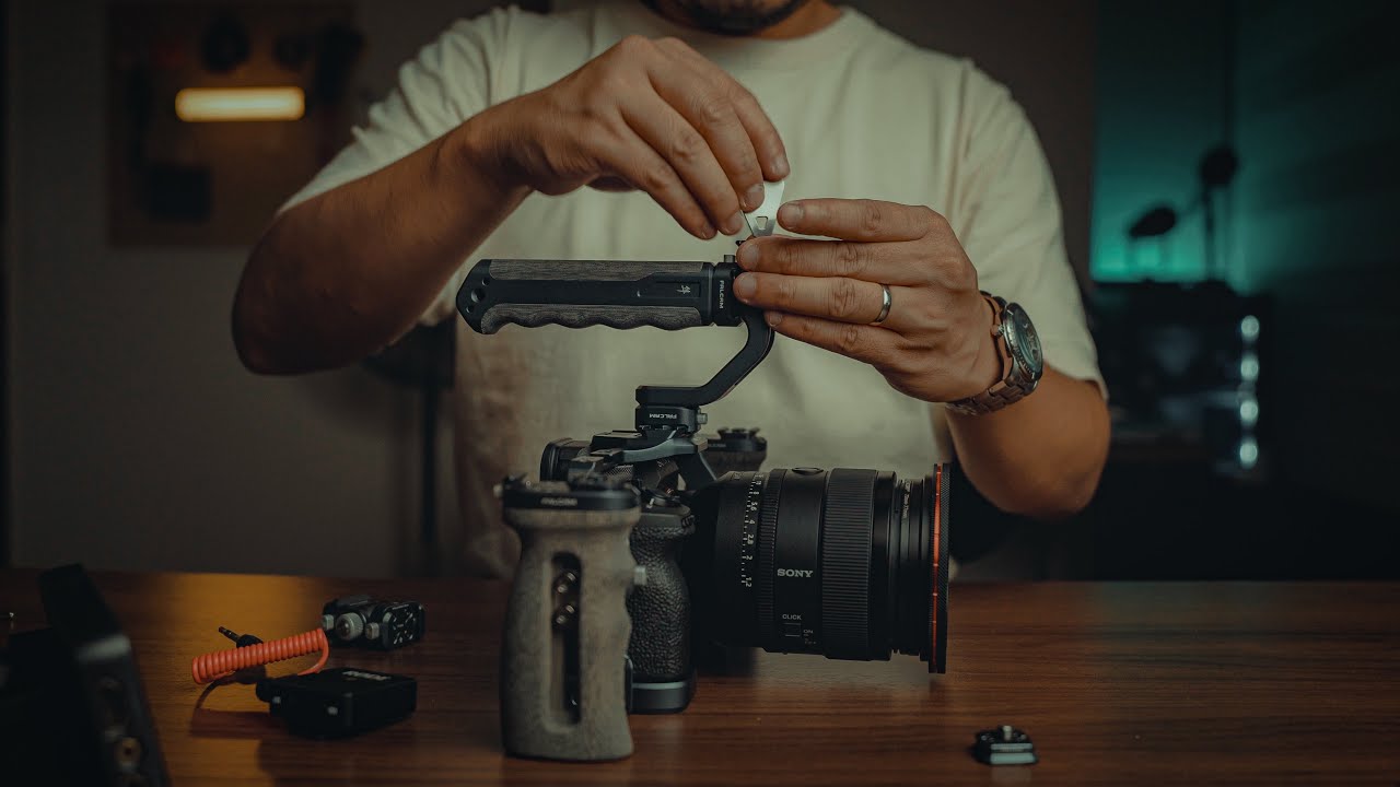 SILENTLY BUILDING A CAMERA RIG FOR MY SONY A7IV - YouTube