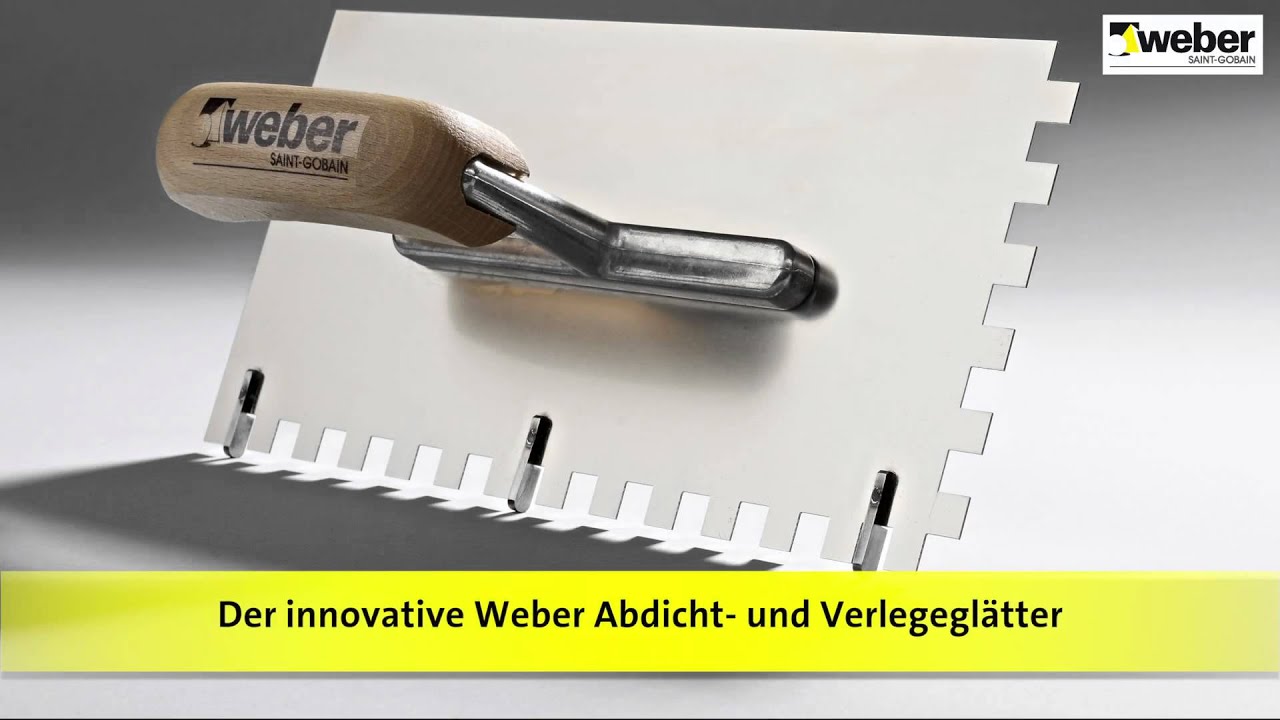 weber.xerm 844 - 2-K Dicht- und Klebesystem - YouTube