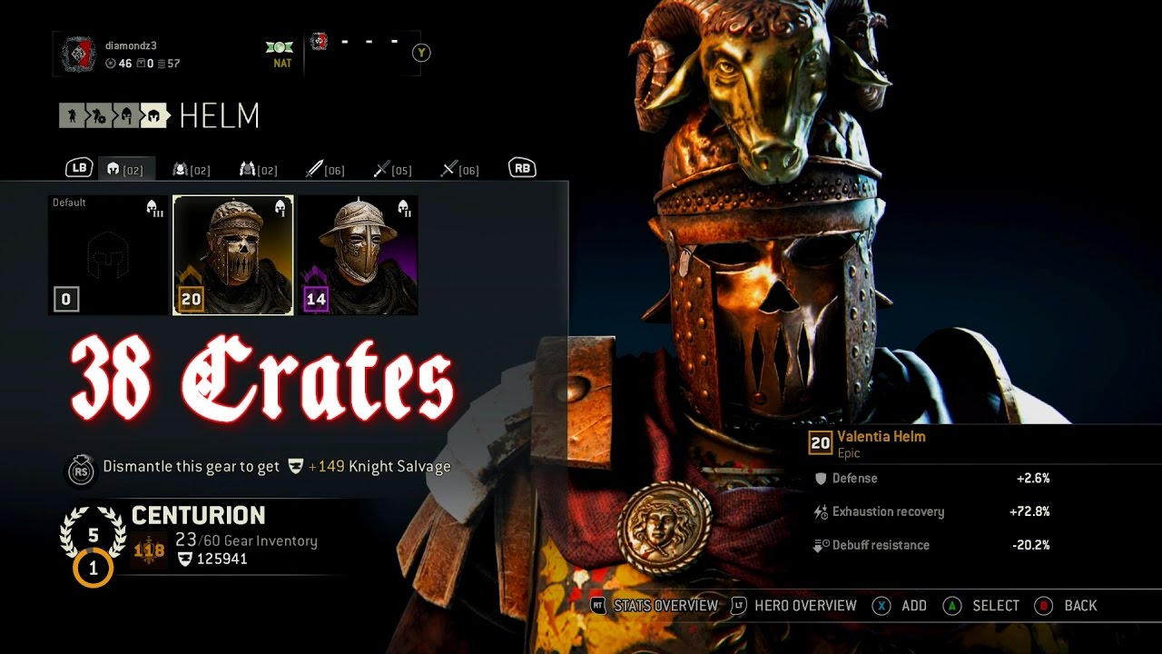 REP 5 CENTURION GEAR UNBOXING - for honor season 2 gameplay - YouTube