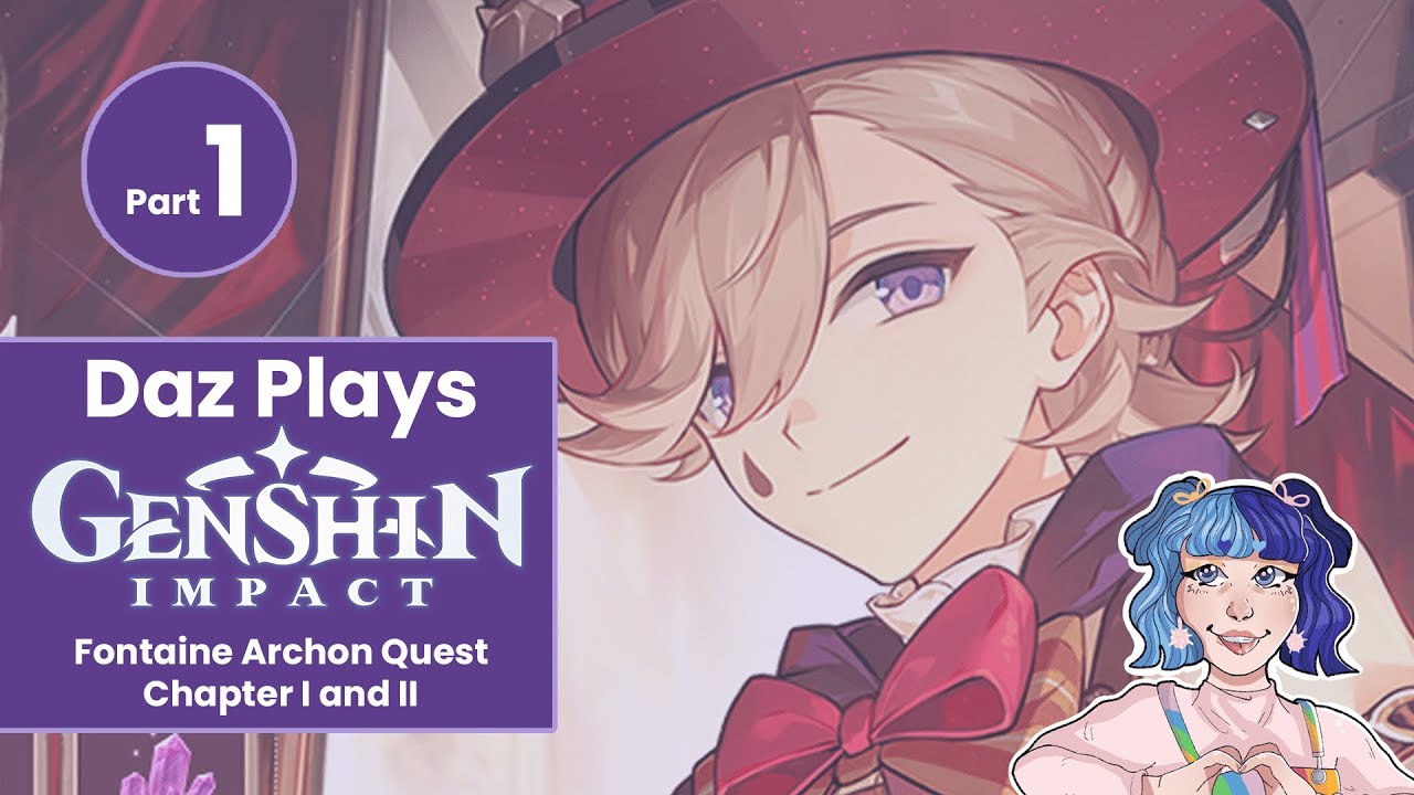 Prelude of Blancheur and Noirceur | Daz Plays Genshin Impact Chapter IV ...