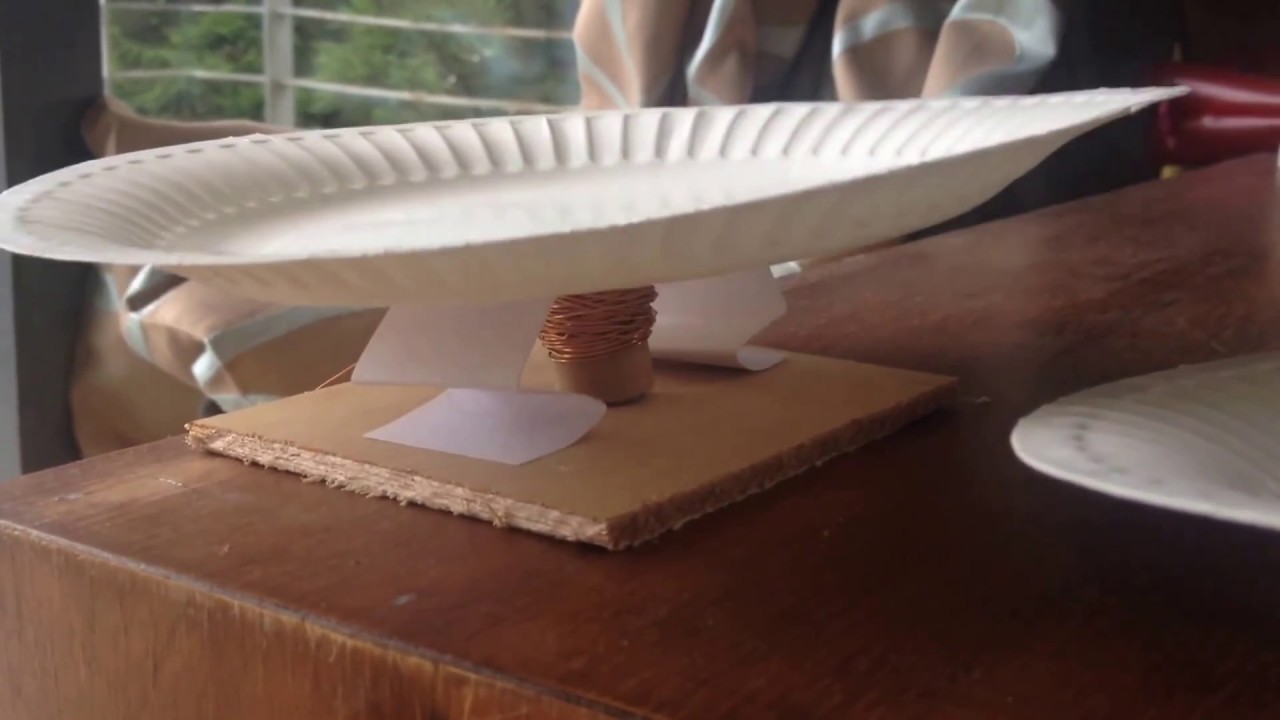 paper plate DIY speaker - YouTube