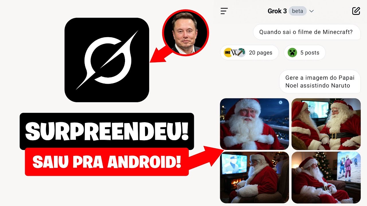 SAIU! A IA DO ELON MUSK PRA ANDROID - GROK APP TUTORIAL - YouTube