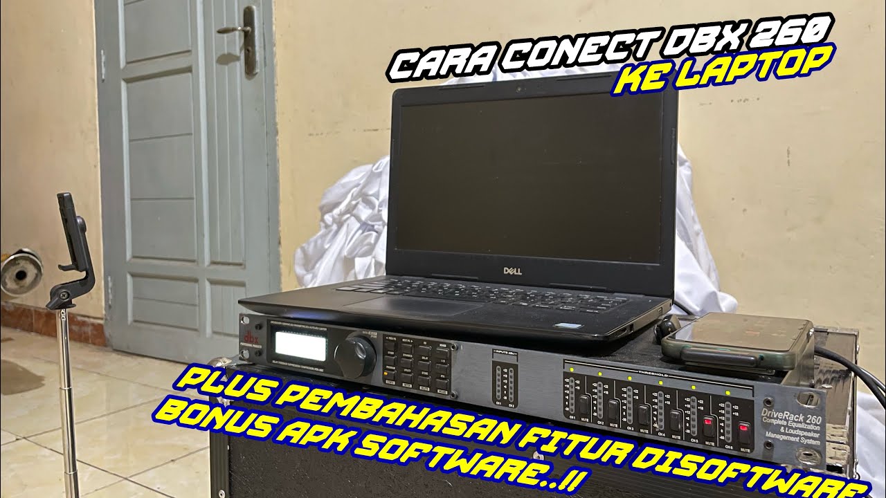 Koneksi DBX 260 Ke Laptop | plus apk - YouTube
