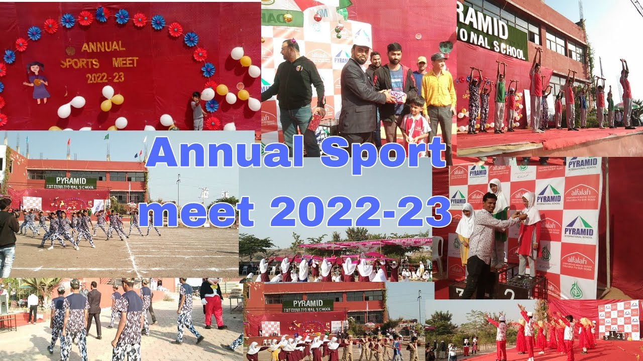 "Pyramid international school Annual sports meet 2022-23" - YouTube