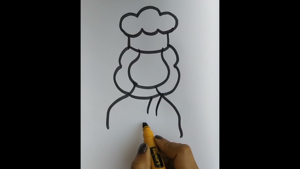 How to Draw Baker | #shorts - YouTube