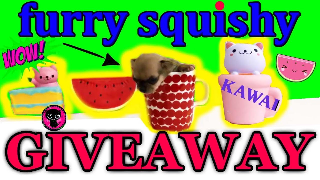 OMG! NEW FURRY SQUISHIES! JUMBO squishies TOY unboxing. International ...