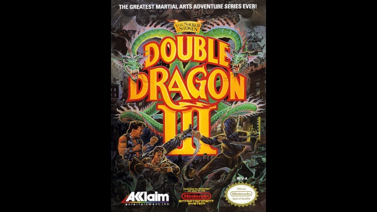 8-Bit NES Ending - Double Dragon III: The Sacred Stones (With ...