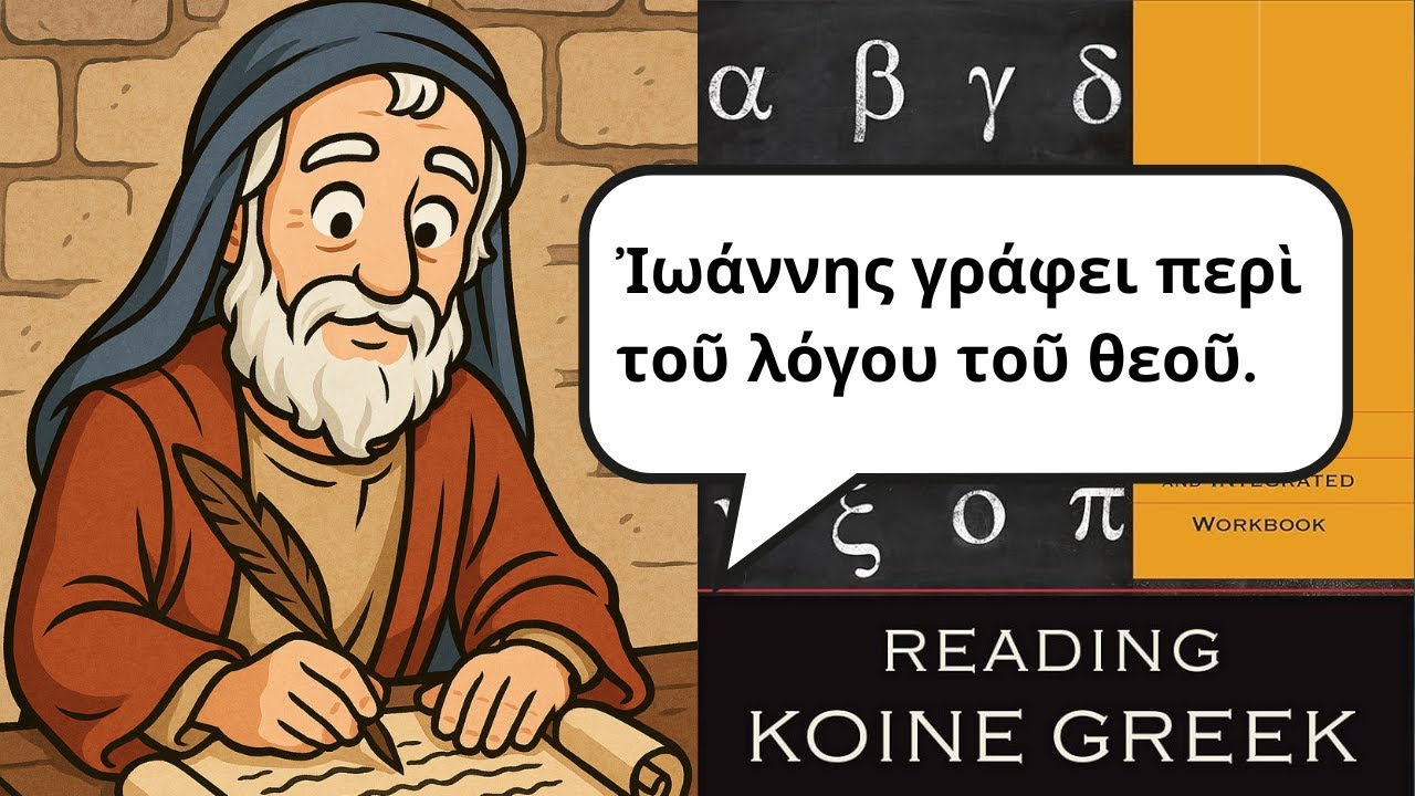 Beginning Koine Greek | Part 4: John Writes about the Word of God - YouTube