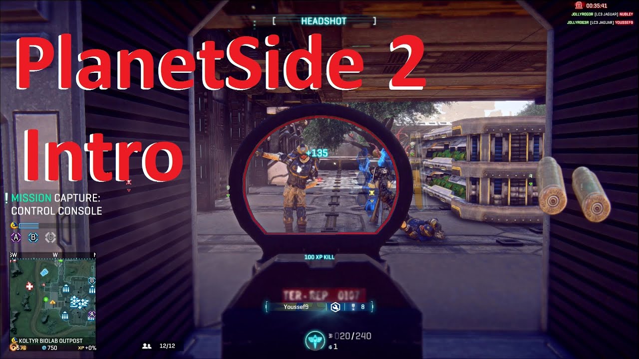 PlanetSide 2 on PS4 : Intro - YouTube