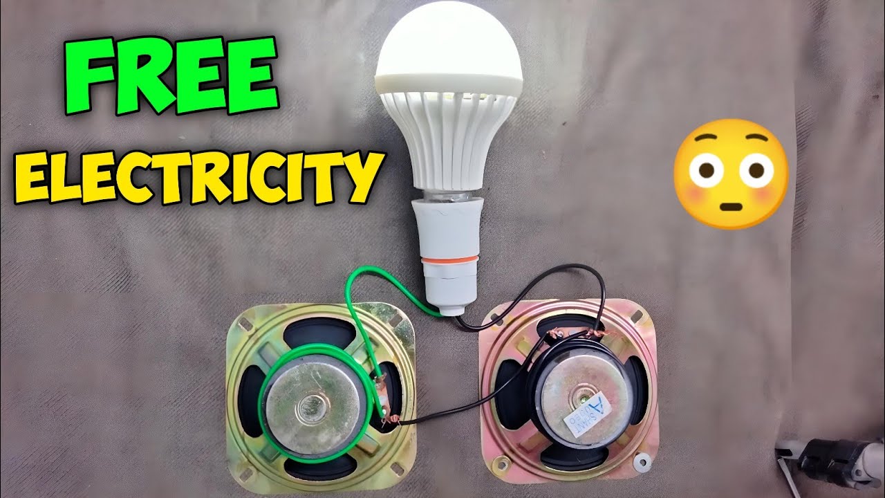 Wow Free Energy Power Electric | Science for generator At home New 2024 ...