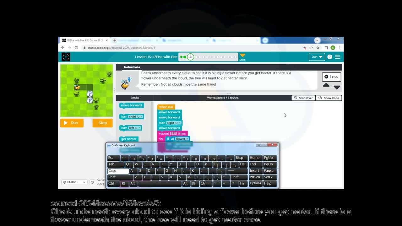 Learn Computer Science - Code.org - coursed-2024 L15L3 - YouTube