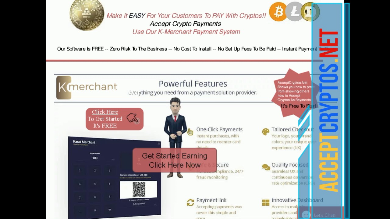 You Can Do This Too, Use #K-Merchant. #Accept CryptoCurrencies - YouTube