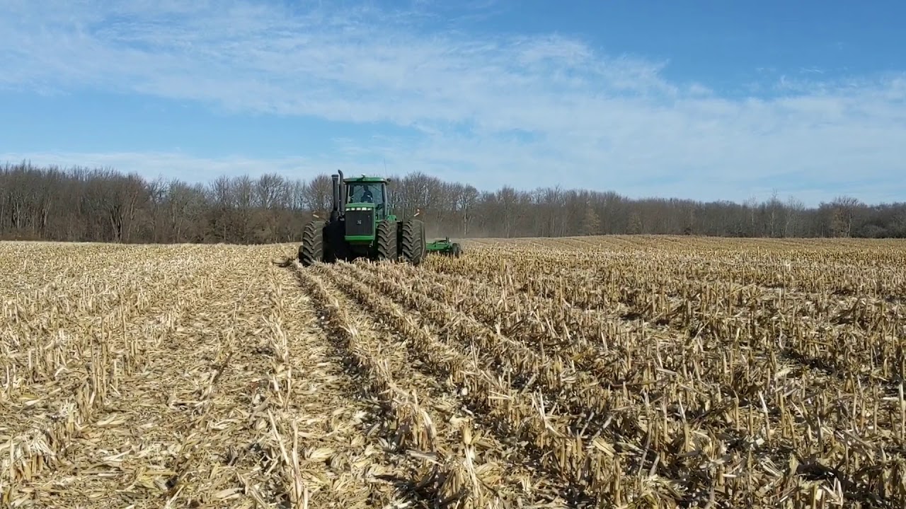 Great Plains Ag Terra-Max in corn stubble - YouTube