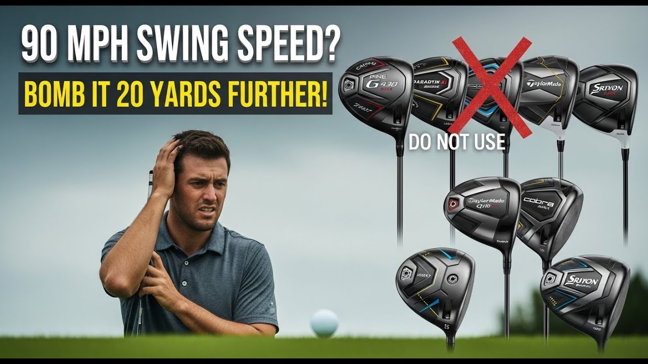 Best Driver For 90 Mph Swing Speed: My Top 5 Tested! Adds 20 Yards ...