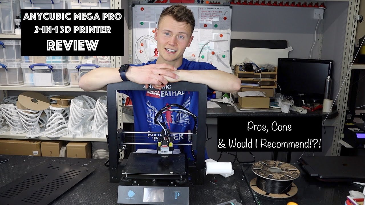 REVIEW: Anycubic Mega Pro 2 in 1 3D Printer - Well it broke... but here ...