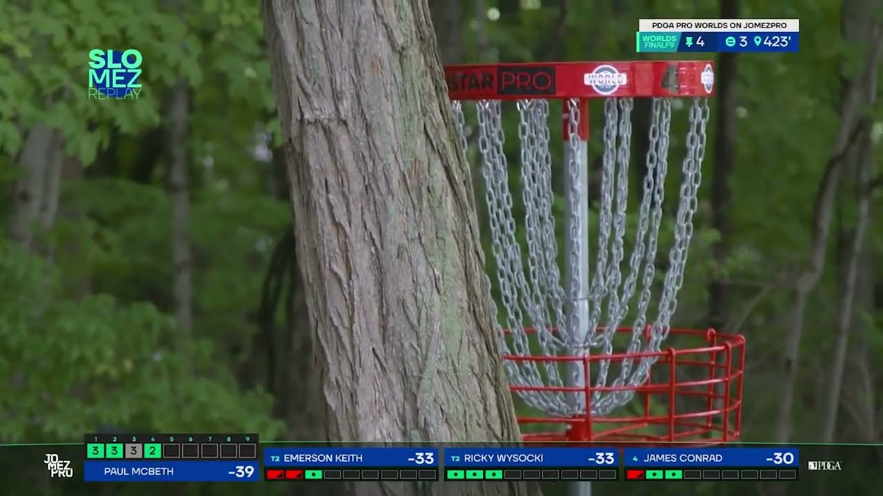 COLD BLOODED KILLER 🗡 Paul McBeth smashes a 50ft Putt from DEEP in the ...