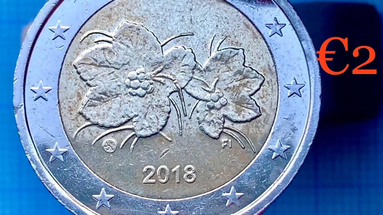 2 euro 2018 Finland 2.050.000 - YouTube