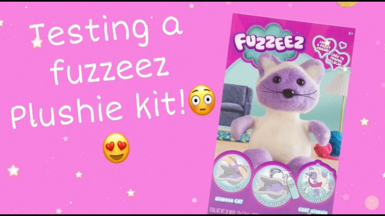 Testing a fuzzeez plushie kit! Will it work?😱 - YouTube