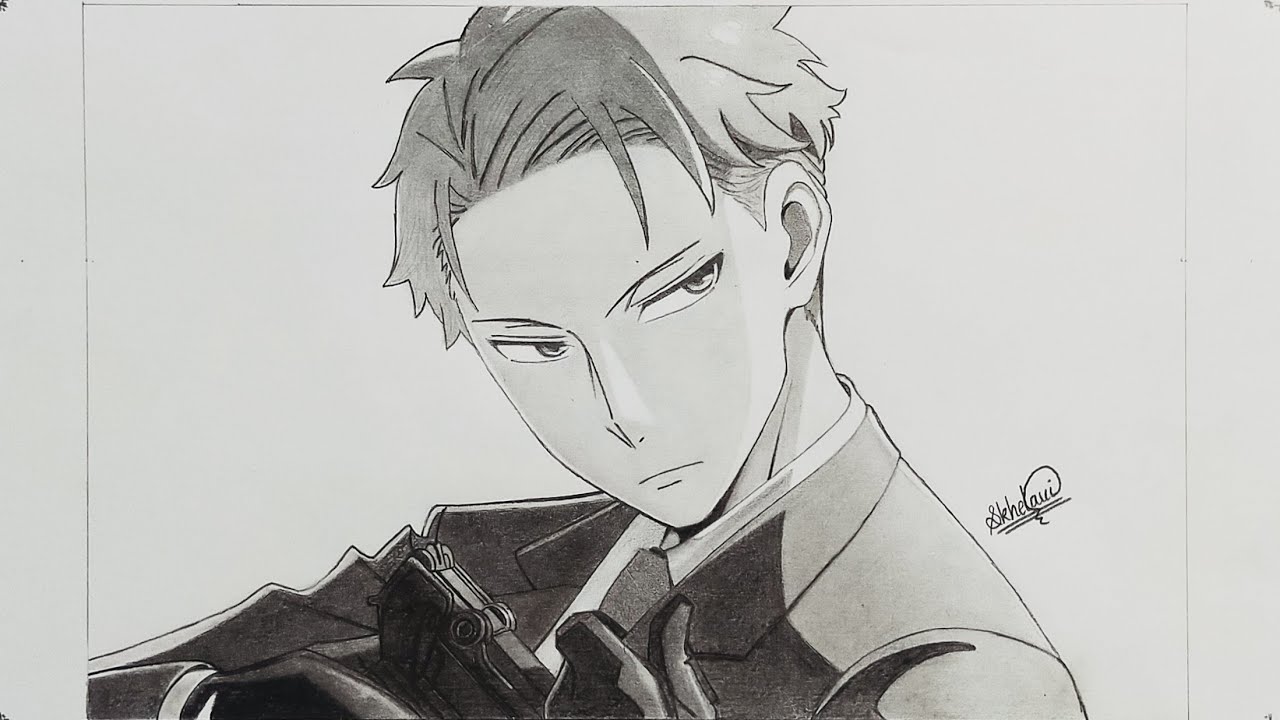 Loid Forger - pencil drawing | Spy × Family | Twilight. - YouTube