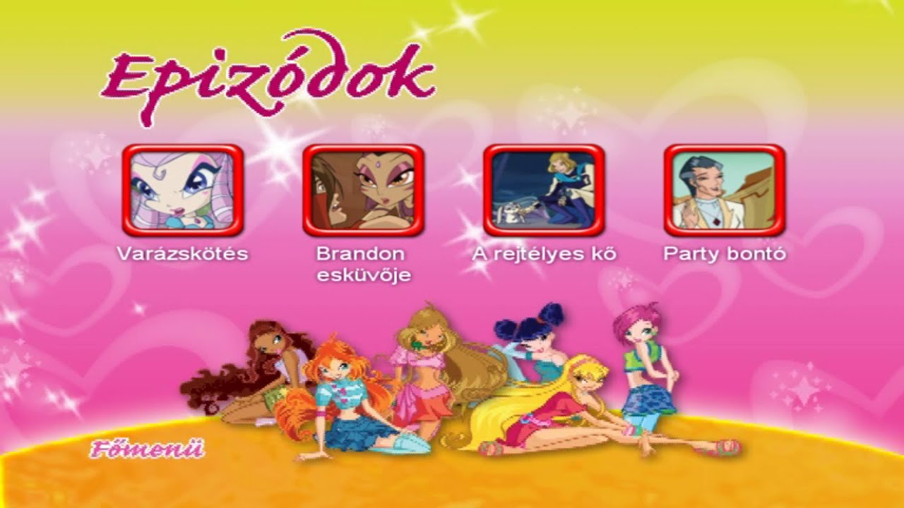 Winx Club - Season 2 Vol. 2 Hungarian - DVD menus - YouTube