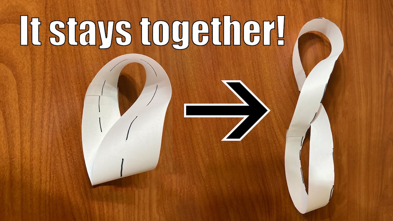Why cutting a Möbius strip is so weird - YouTube