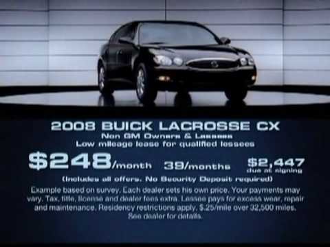 2008 Buick Pontiac GMC Commercial - YouTube