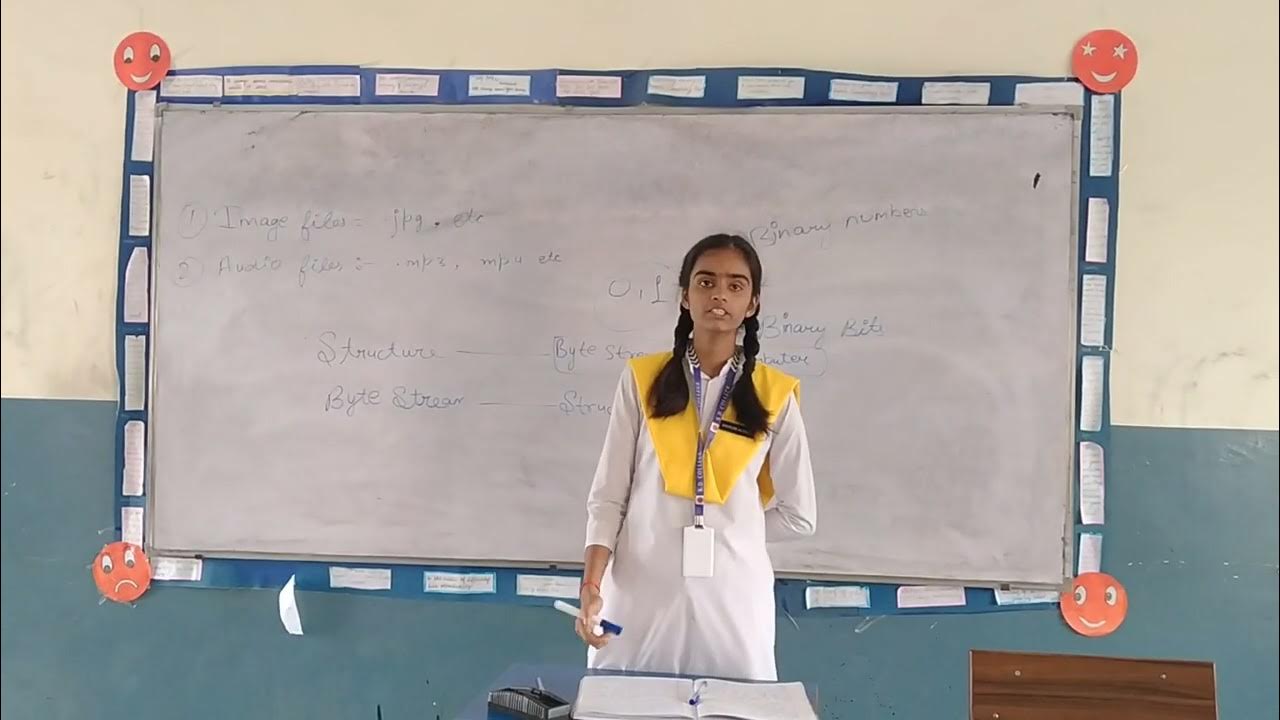 Presentation given by Poorvi Singh Rathour on Binary Files in Python - YouTube
