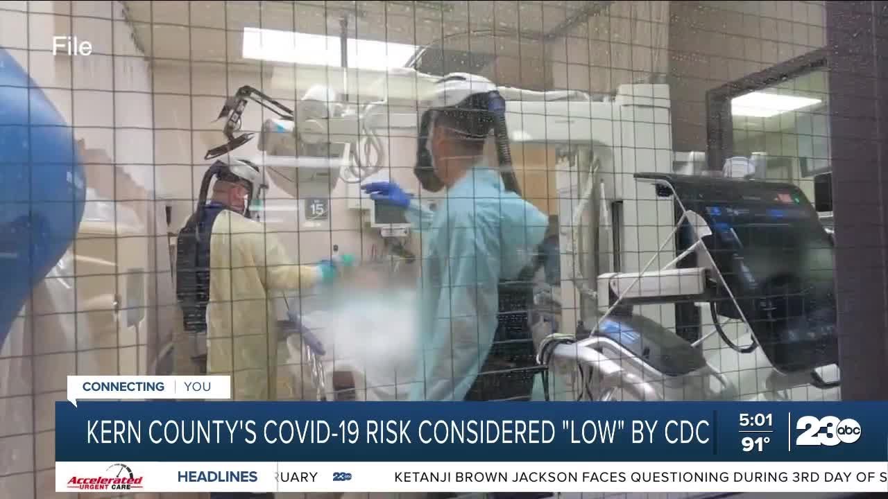 Kern County's COVID-19 risk considered "low" by CDC - YouTube