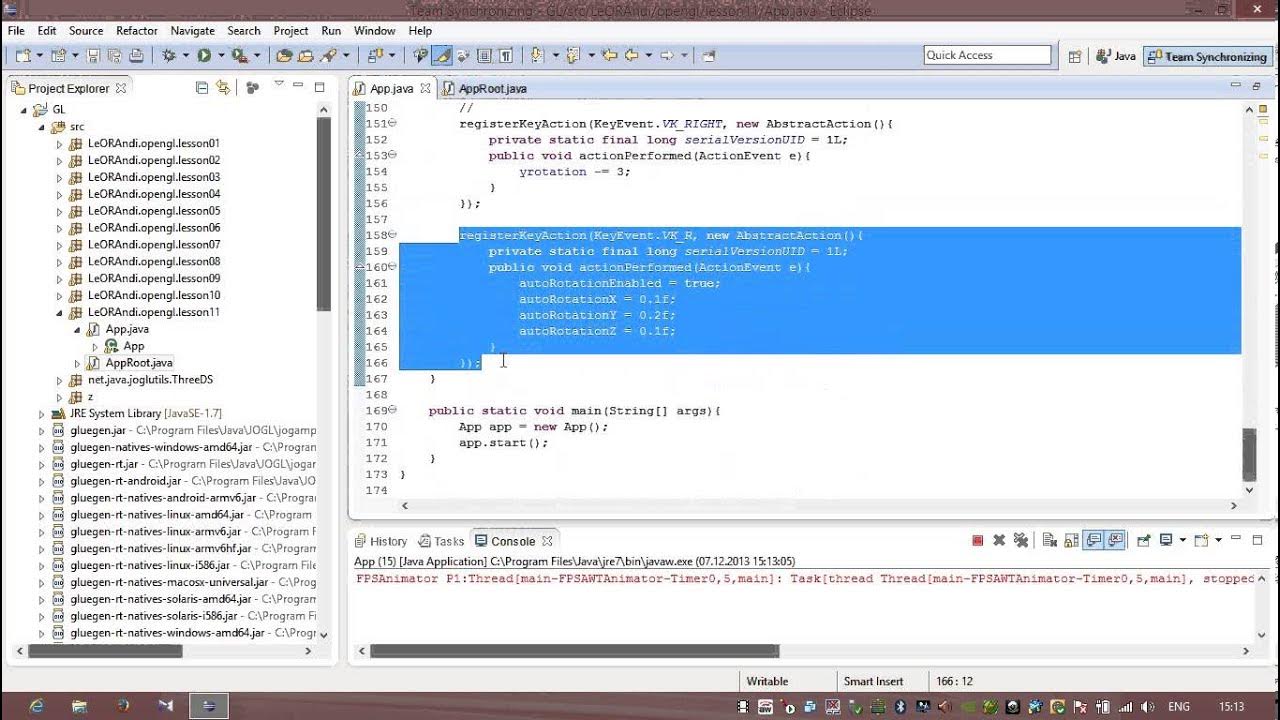 Java 3D OpenGL Cube Tutorial Lesson 11 - YouTube