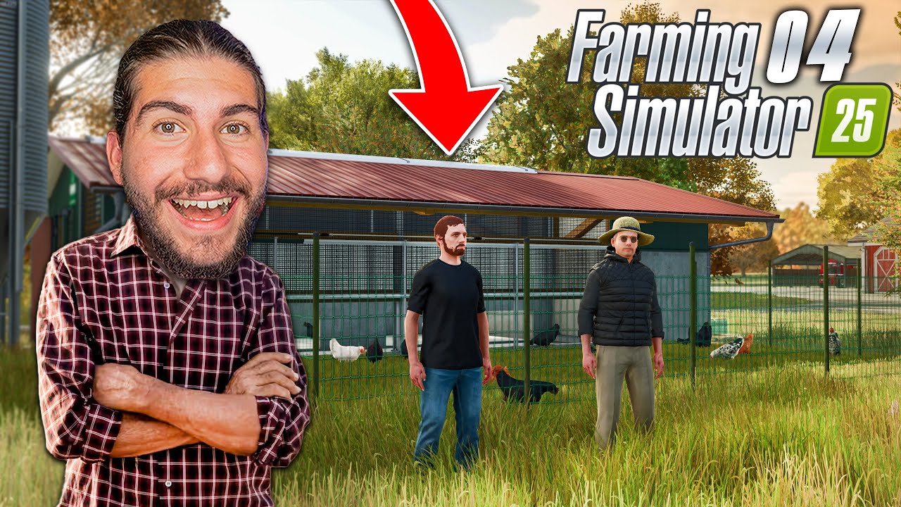 Βάλαμε κότες και θερμοκήπιο! | Farming Simulator 25 - YouTube