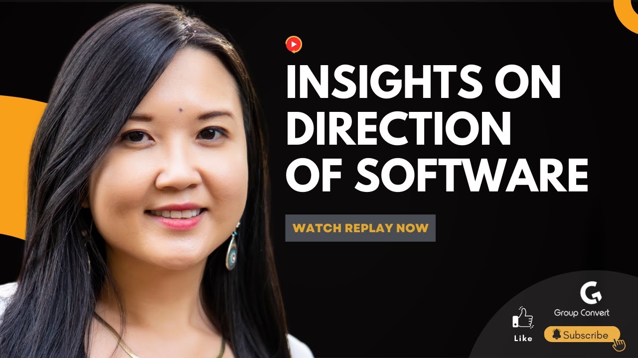Insights on direction of software... - YouTube
